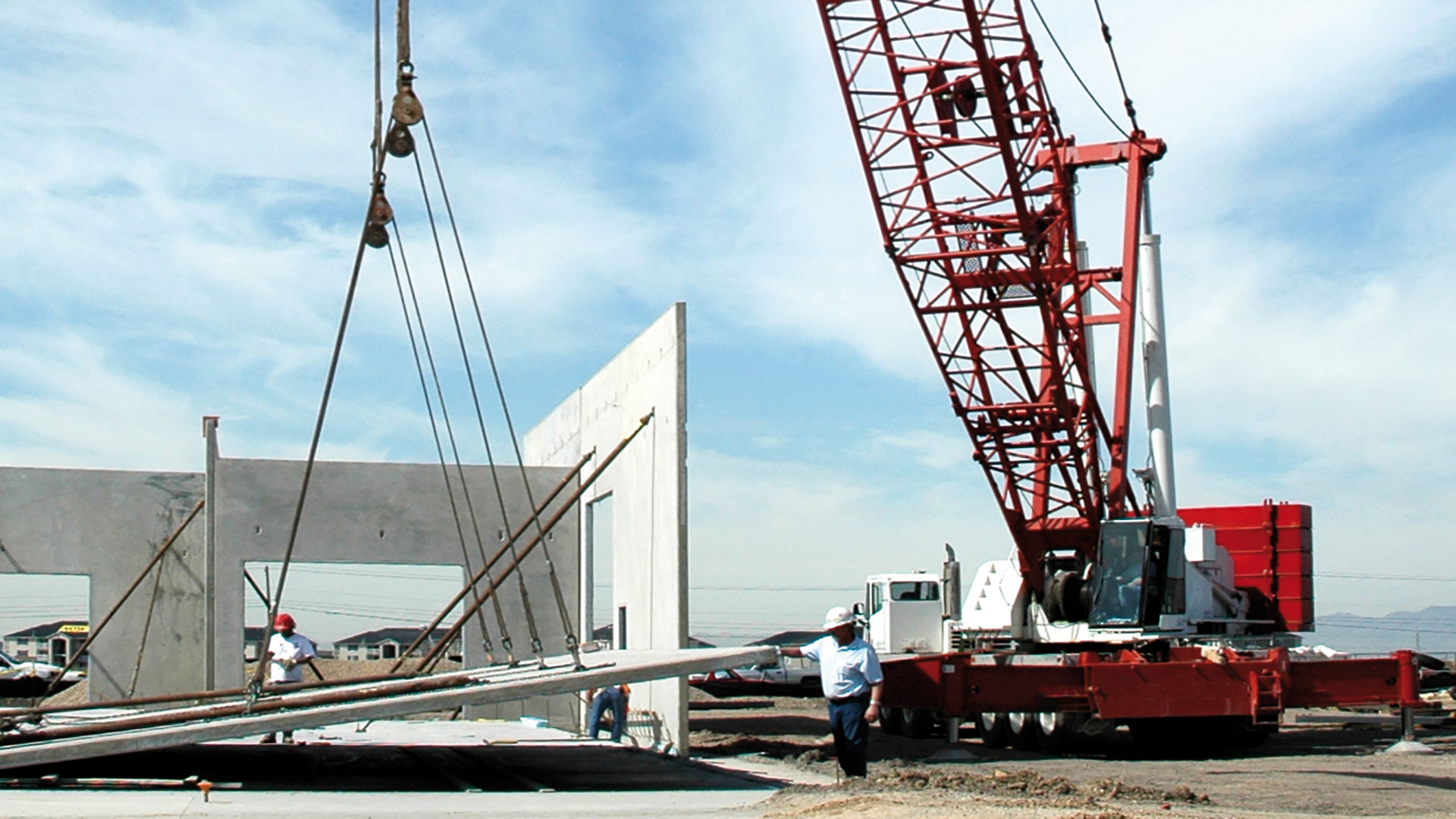 Laser projectors for concrete prefabs production | LAP