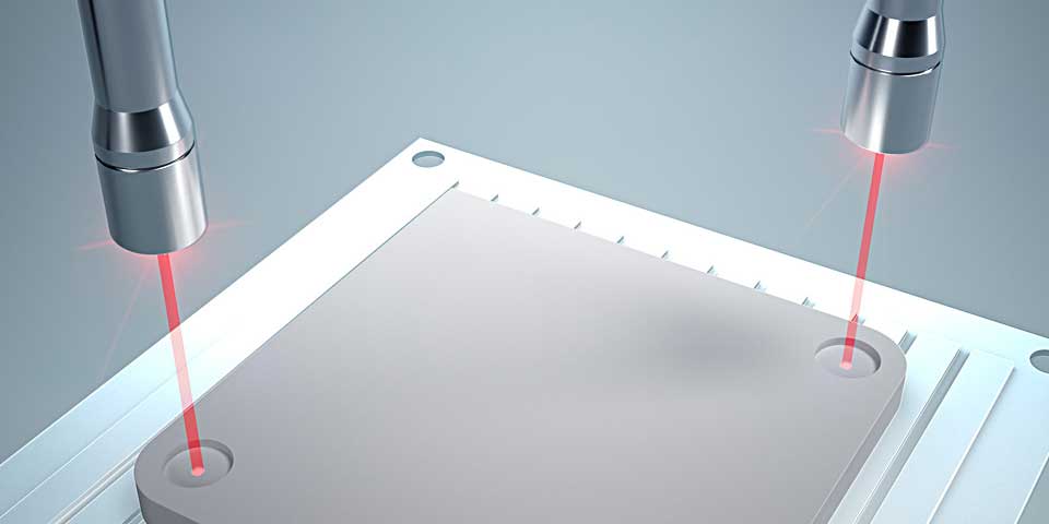 Placement guided by laser lines, crosses, points | LAP